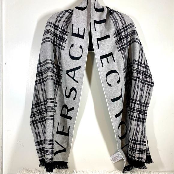 Versace Collection | Accessories | Versace Collection Sciarpa Pes Black ...